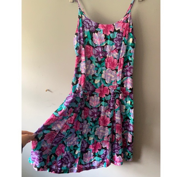 allison blair | Dresses | Spaghetti Strap Floral Allison Blair Summer ...